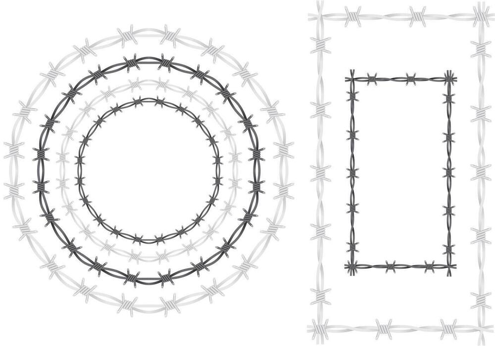 Barbed Wire Vector Art, Icons, and Graphics for Free Download