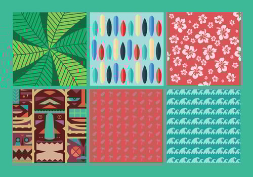 Free Hawaii Background Vector - Download Free Vector Art, Stock ...