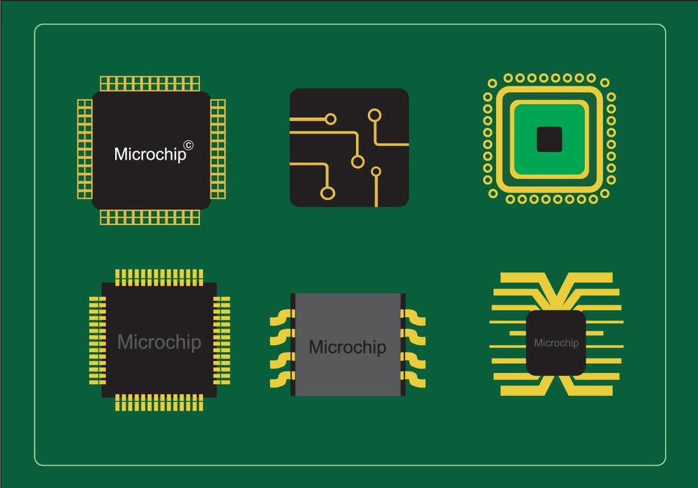 Microcontroller Vector Art Icons And Graphics For Free Download