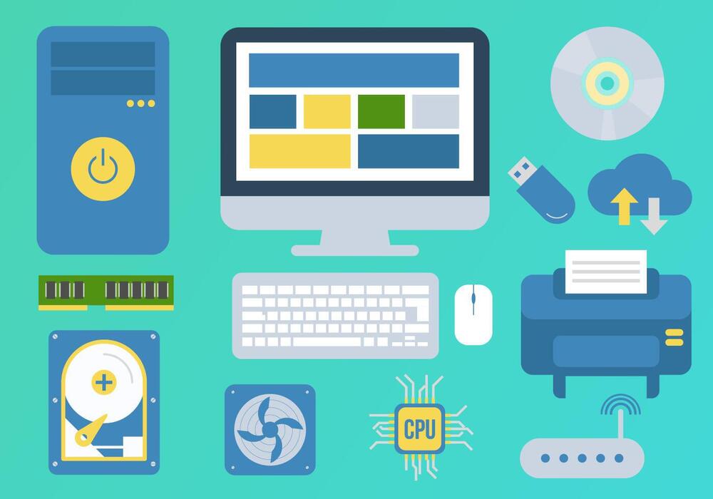 Computer Technology Vector Art, Icons, and Graphics for Free Download