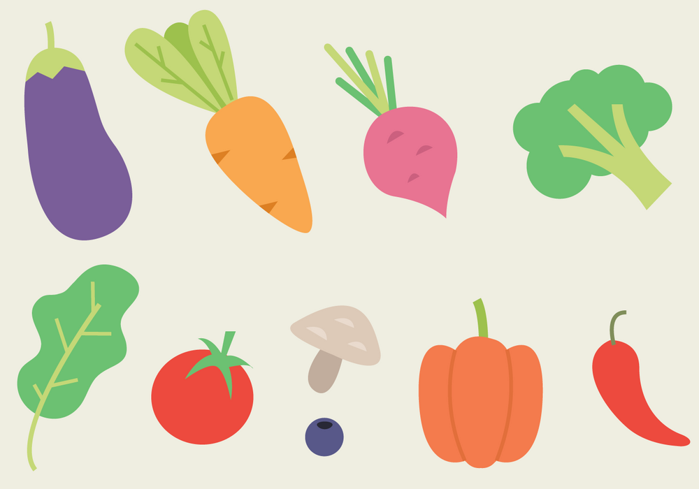 Vegetable Vector Art, Icons, and Graphics for Free Download