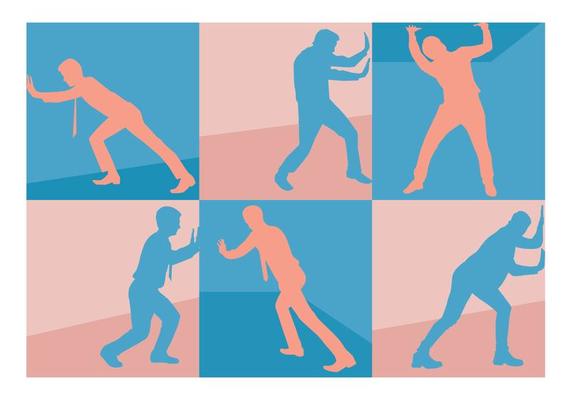 Free Man Pushing Silhouette Vector 130624 - Download Free Vectors ... Free Man Pushing Silhouette Vector 130624 - Download Free Vectors ...