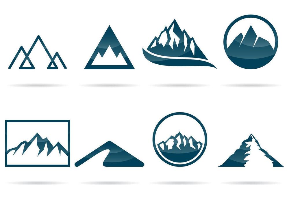 Simple Mountain Vector Art, Icons, and Graphics for Free Download