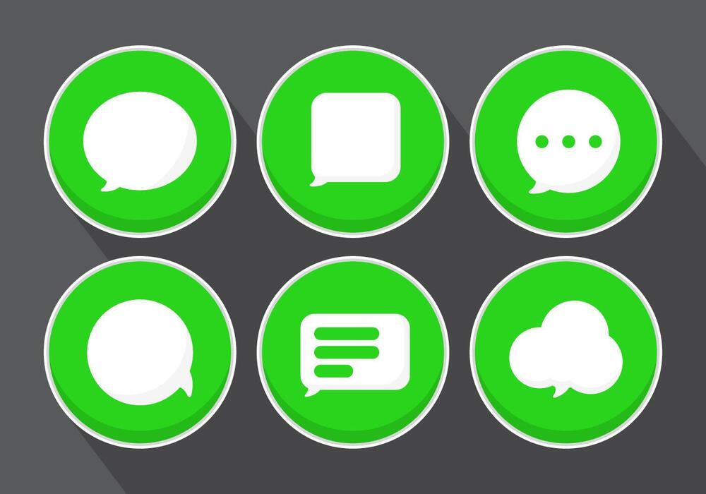 Text Message Icon Vector Art, Icons, and Graphics for Free Download