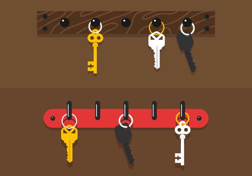 Hand Drawn Vintage Key Vectors - Download Free Vector Art, Stock ...