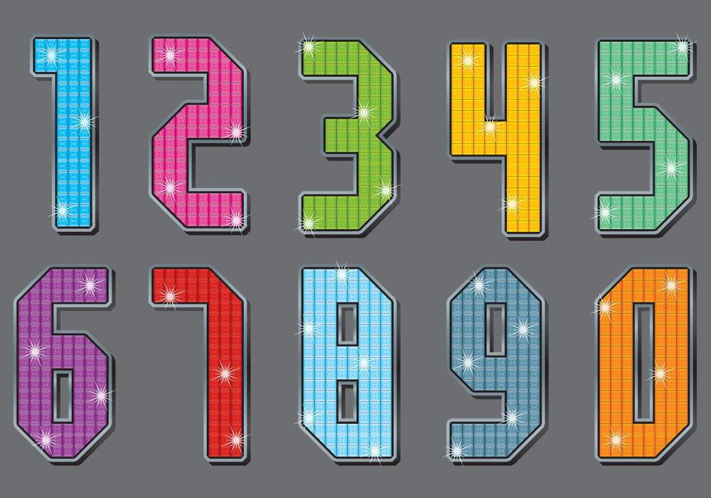Numbering Vector Art, Icons, and Graphics for Free Download