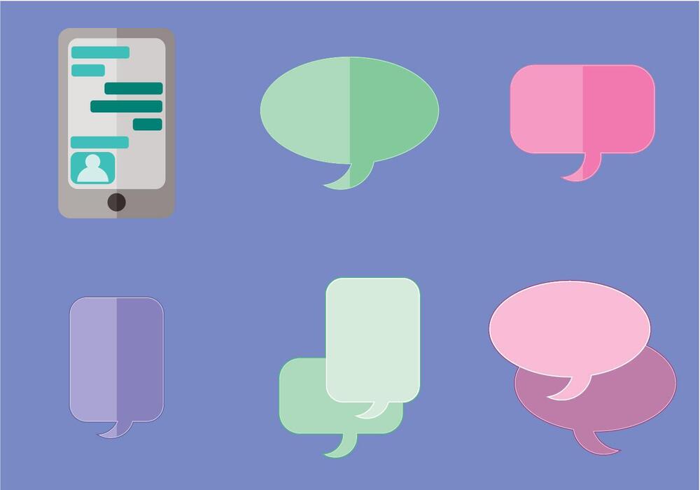 Iphone Message Bubble Vector Art, Icons, and Graphics for Free Download