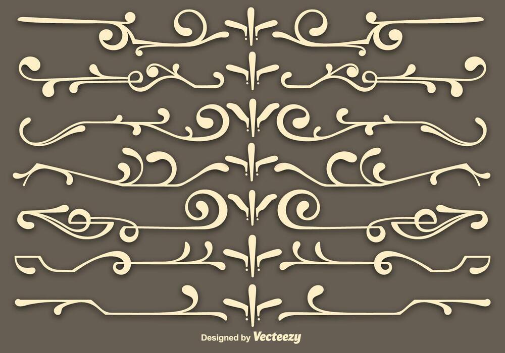 Scrollwork Vector Art, Icons, and Graphics for Free Download