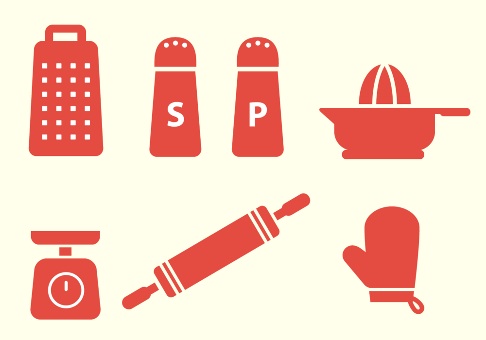 Kitchen Elements Vector Art, Icons, and Graphics for Free Download