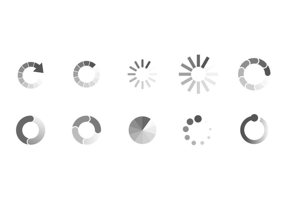 Loading Circle Vector Art, Icons, and Graphics for Free Download