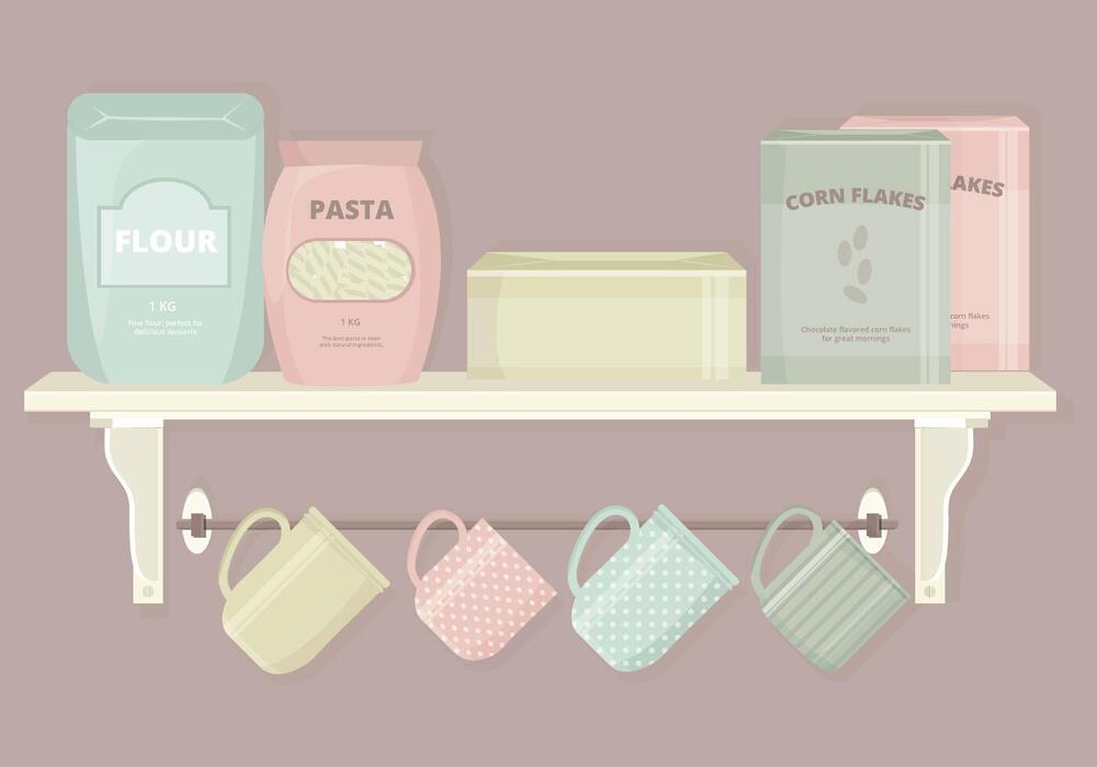 Kitchen Cabinet Vector Art, Icons, and Graphics for Free Download