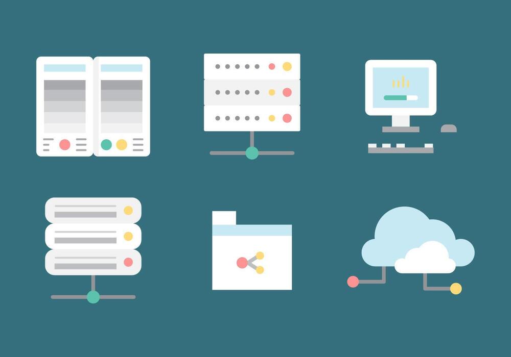 Server Rack Vector Art Icons And Graphics For Free Download