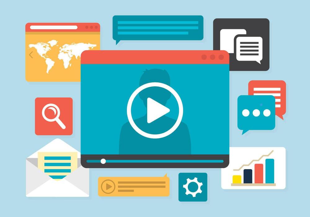 Training Video Vector Art, Icons, and Graphics for Free Download