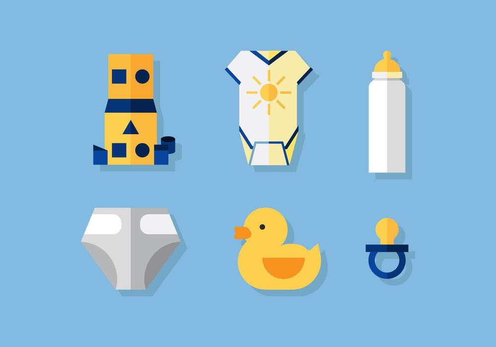 Baby Crawling Vector Art, Icons, and Graphics for Free Download
