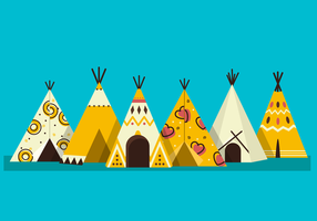 Tipi and Feather Vector Icon - Download Free Vector Art, Stock Graphics ...