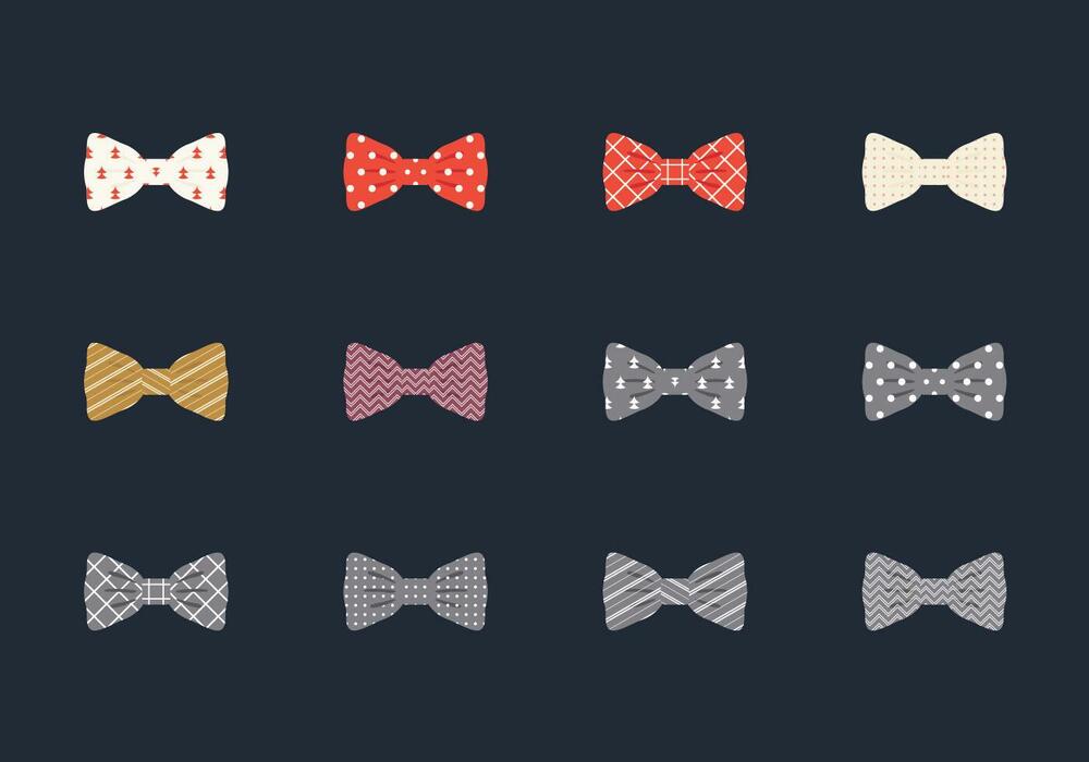 Black Bow Tie Vector Art, Icons, and Graphics for Free Download