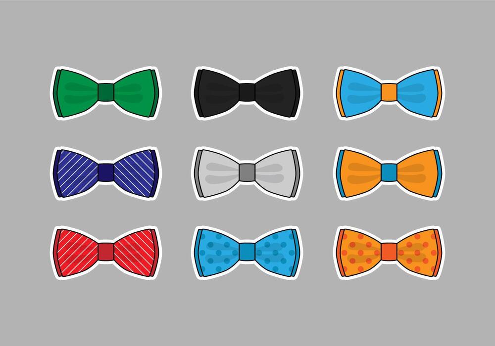 Black Bow Tie Vector Art, Icons, and Graphics for Free Download