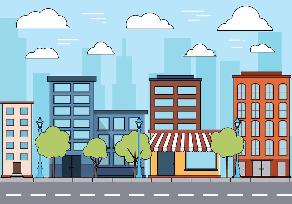 Street Vector Art, Icons, and Graphics for Free Download