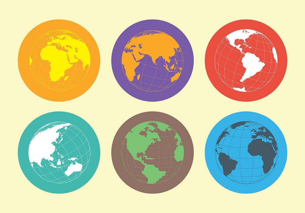 Simple Globe Vector Art, Icons, and Graphics for Free Download