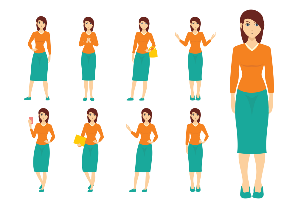 Business Woman Vector Art, Icons, and Graphics for Free Download