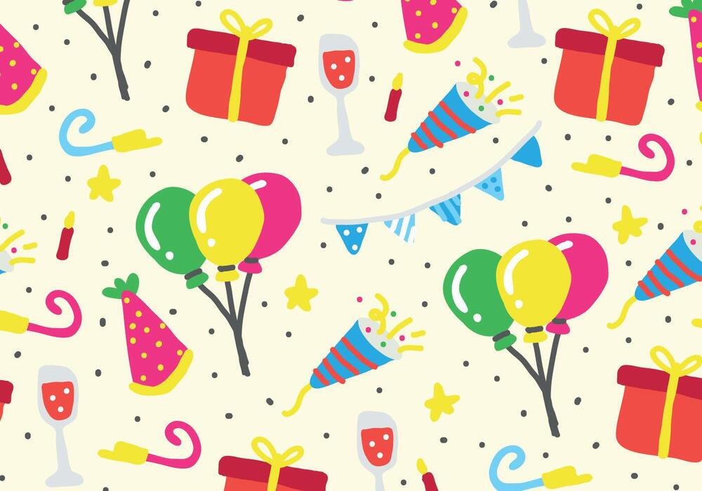 Kids Party Background Vector Art, Icons, and Graphics for Free Download