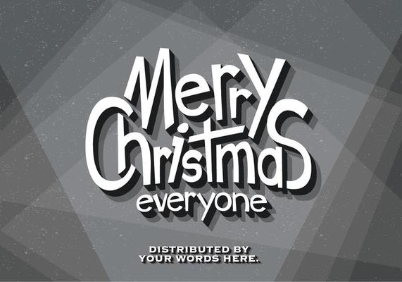 Merry Christmas Font Vector Art Icons And Graphics For Free Download