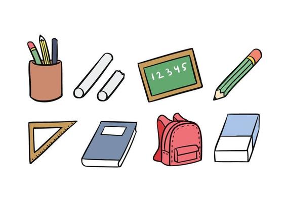Classroom Objects Vector Art Icons And Graphics For Free Download