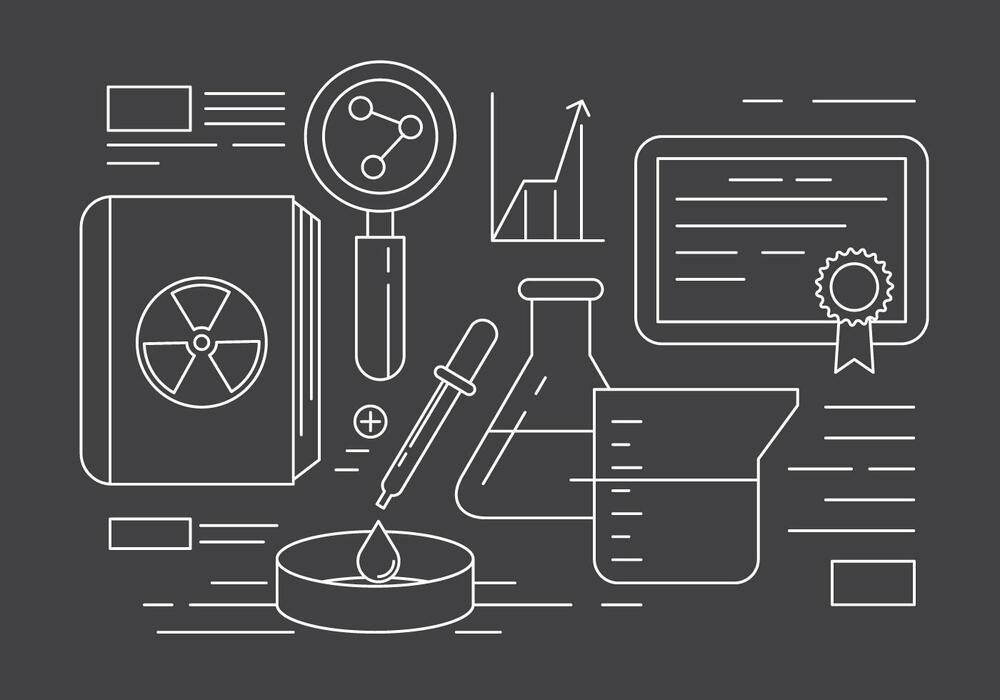 Science Black And White Vector Art, Icons, and Graphics for Free Download