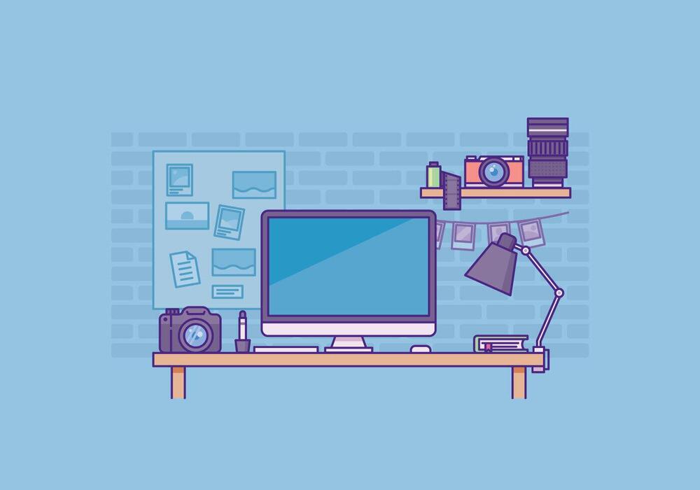 Workspace Vector Art, Icons, and Graphics for Free Download