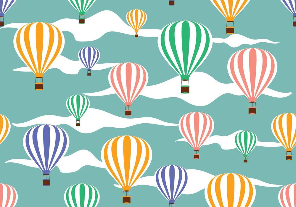 Balloon Pattern Vector Art, Icons, and Graphics for Free Download