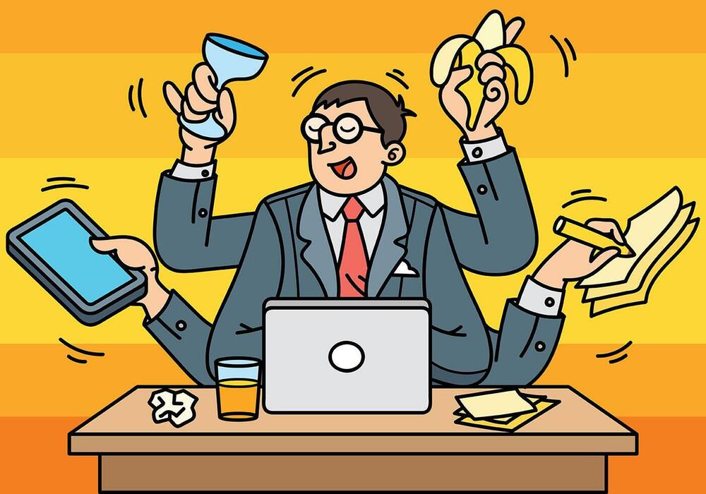 Multi Tasking Vector Art, Icons, and Graphics for Free Download