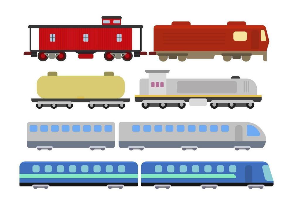 2d Train Vector Art, Icons, and Graphics for Free Download