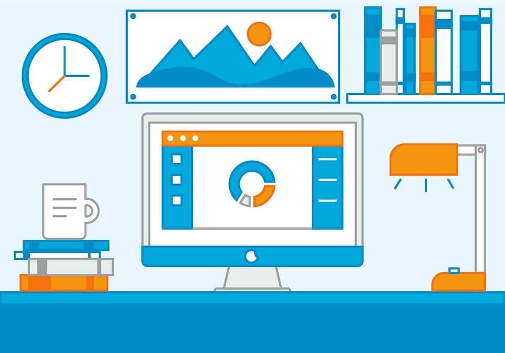 Computer Flat Vector Art, Icons, and Graphics for Free Download