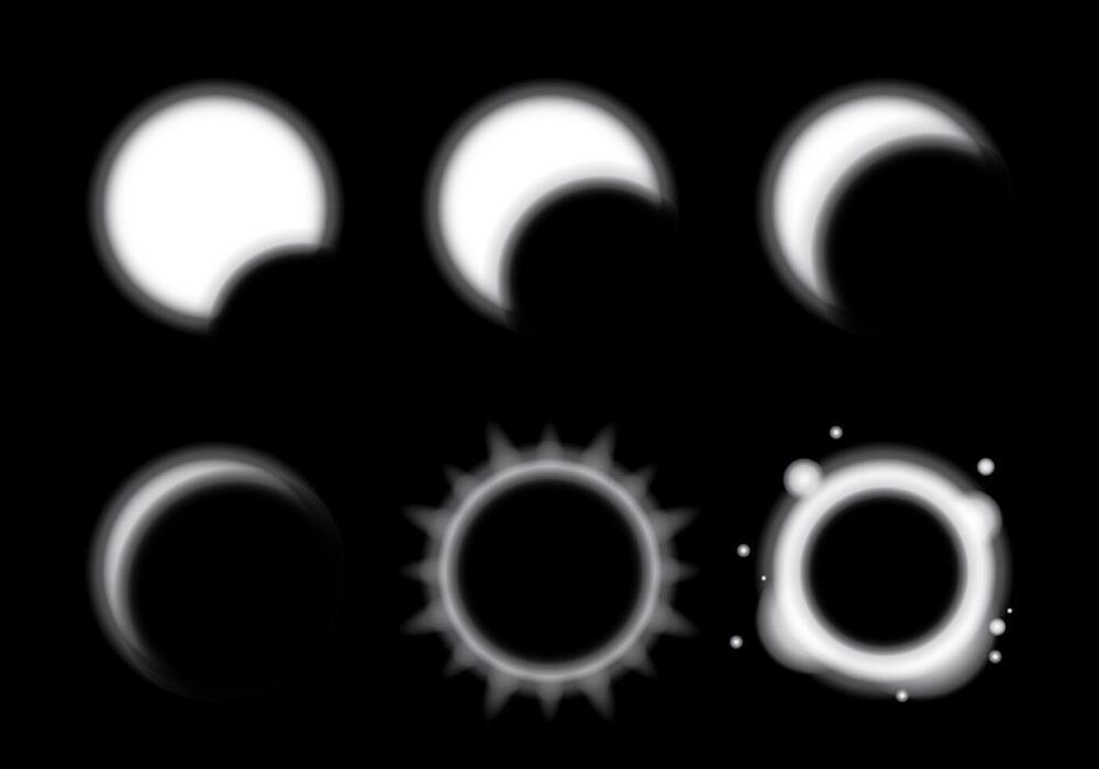 Lunar Eclipse Vector Art, Icons, and Graphics for Free Download