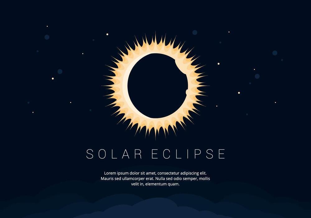 Solar Eclipse Vector Art, Icons, and Graphics for Free Download