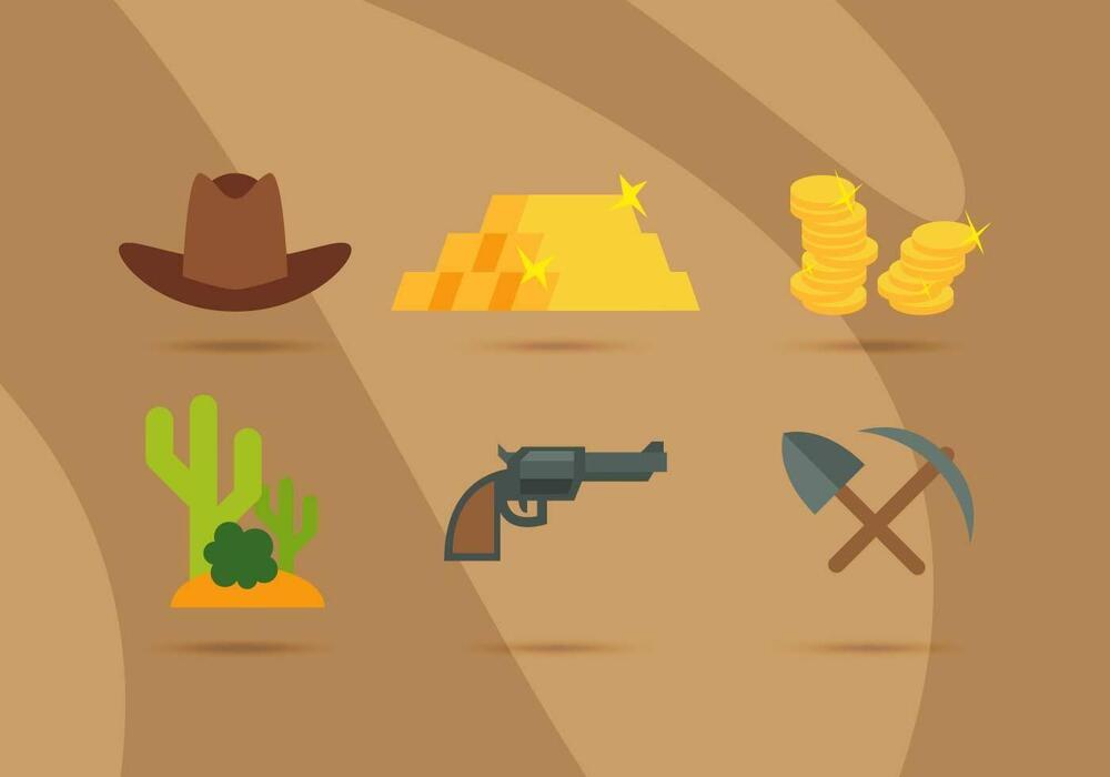 Gold Rush Vector Art, Icons, and Graphics for Free Download