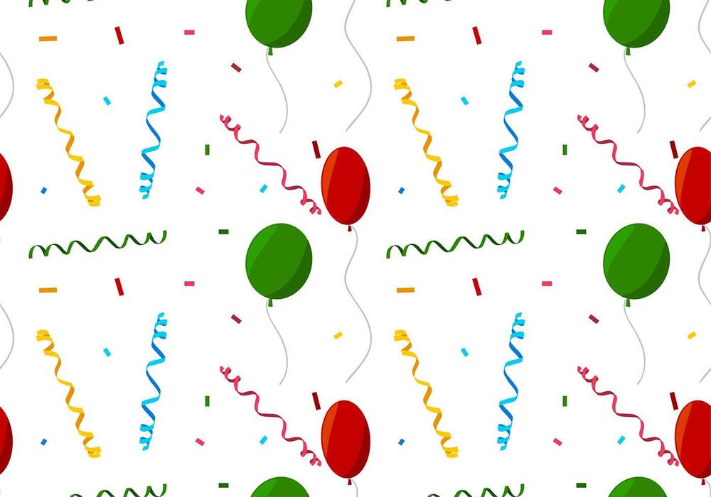 Balloon Pattern Vector Art, Icons, and Graphics for Free Download
