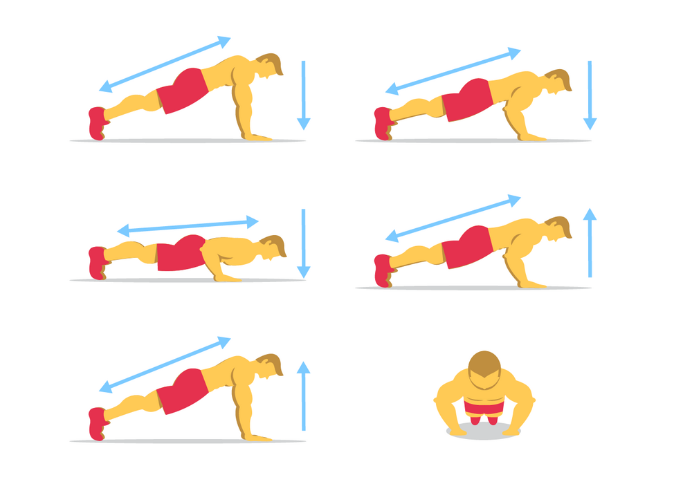 Pushup Vector Art, Icons, and Graphics for Free Download