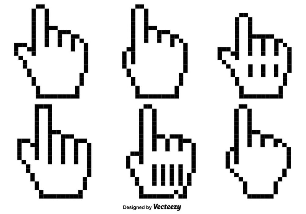 Cursor Pointer Vector Art Icons And Graphics For Free Download