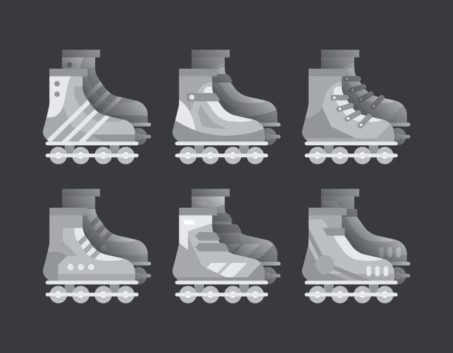 Rollerblading Vector Art, Icons, and Graphics for Free Download