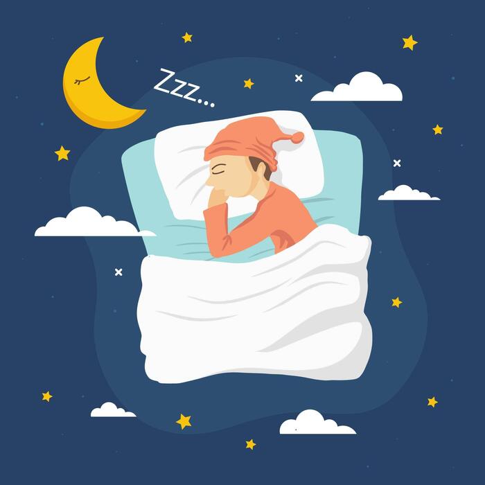 Sleep Cartoon Vector Art, Icons, and Graphics for Free Download