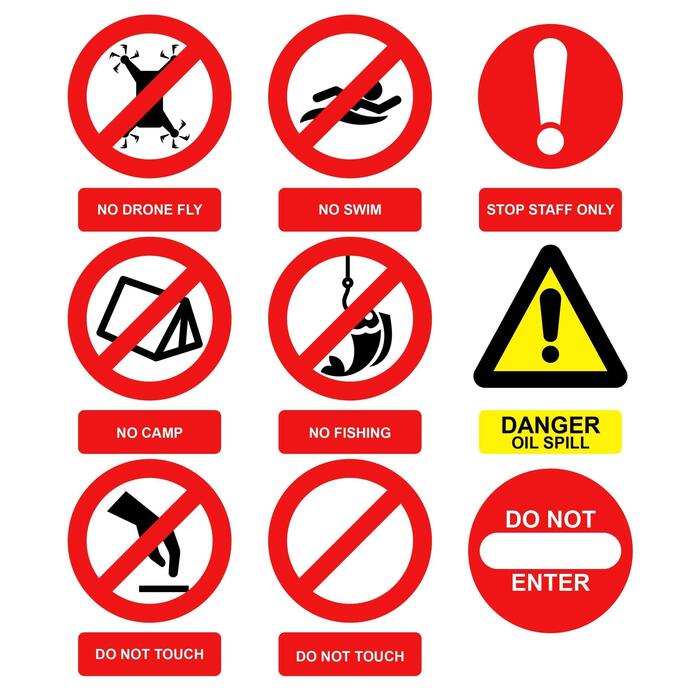 Do Not Sign Vector Art, Icons, and Graphics for Free Download