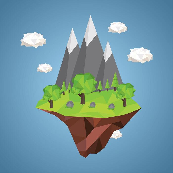 Simple Mountain Vector Art, Icons, and Graphics for Free Download