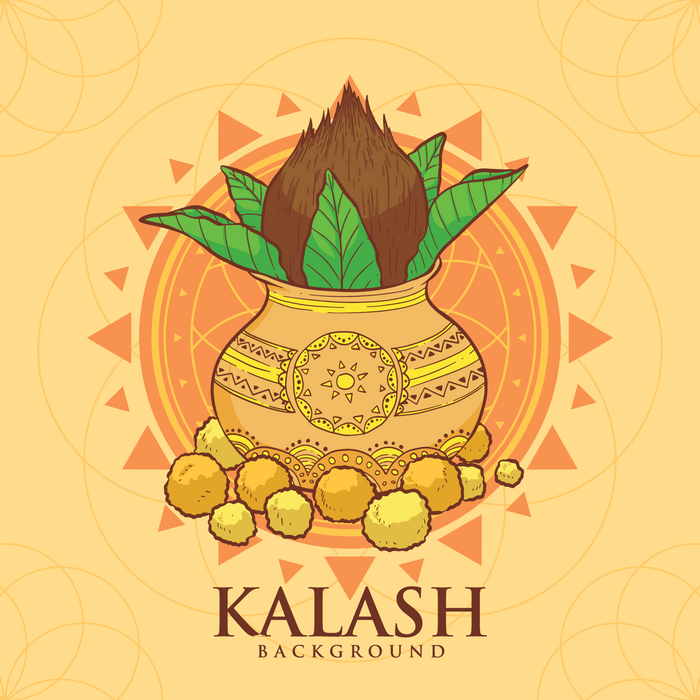 Kalash Vector Art, Icons, and Graphics for Free Download