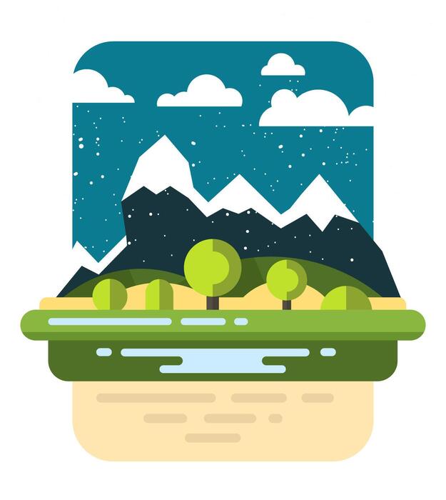 Landscape Photo Vector Art, Icons, and Graphics for Free Download