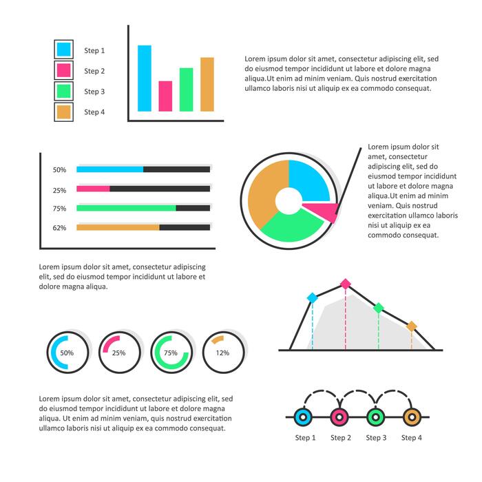 Data Visualization Vector Art, Icons, and Graphics for Free Download