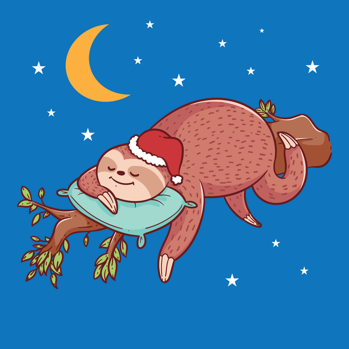 Sloth Sleep Vector Art, Icons, and Graphics for Free Download