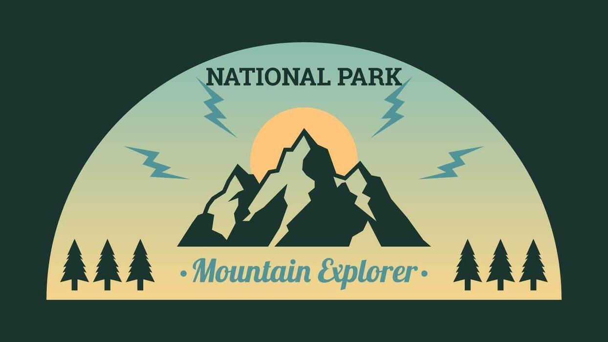 Glacier National Park Vector Art, Icons, and Graphics for Free Download