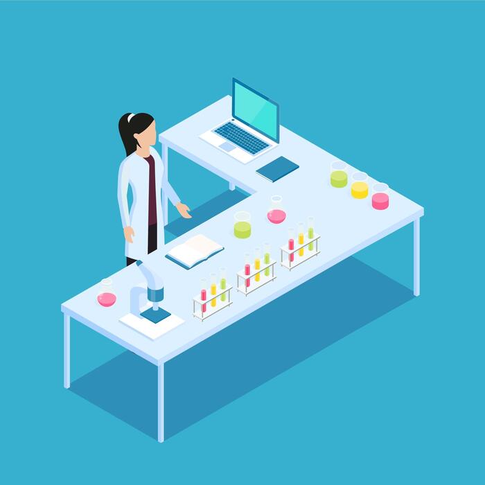 Research Lab Vector Art, Icons, and Graphics for Free Download