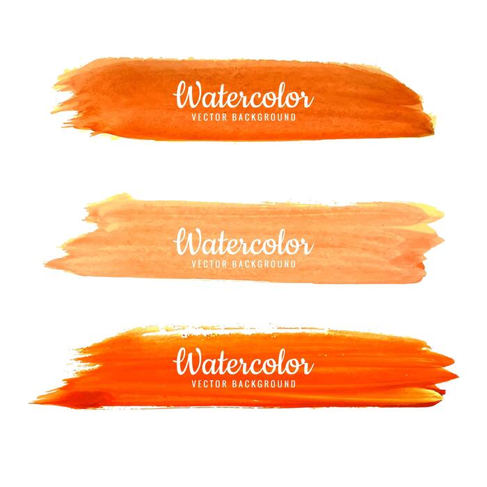 Watercolor Brush Strokes Vector Art, Icons, and Graphics for Free Download